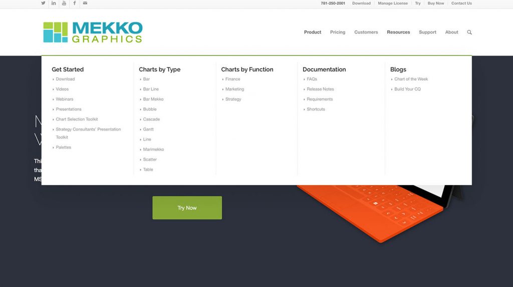 Mekko Graphics - Bowman Design + Direction